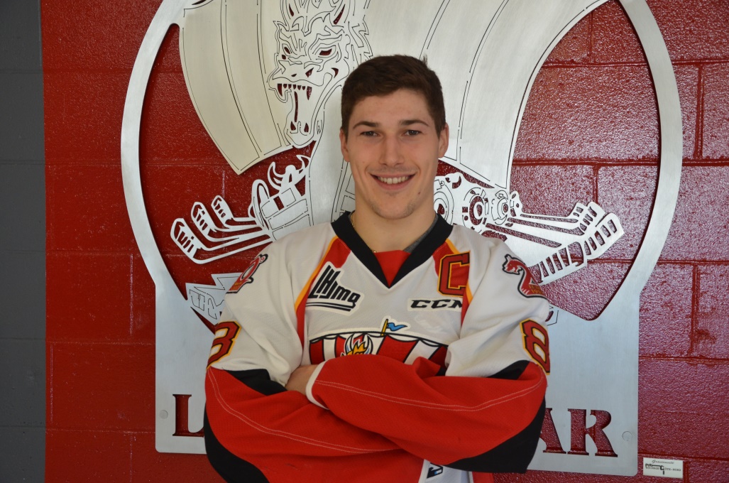 Samuel Thibault est nommé capitaine du Drakkar - Le Drakkar de Baie-Comeau