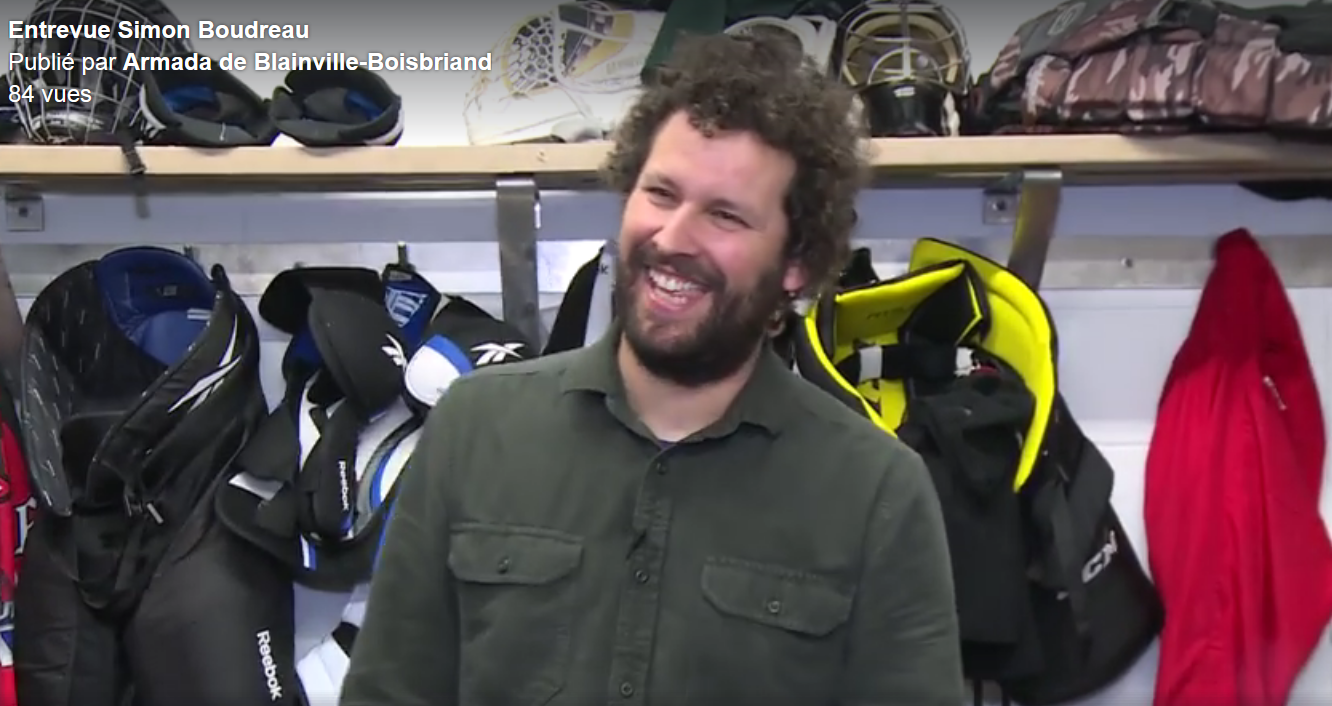 Simon Boudreau: quelques minutes avant de monter sur la scène - Armada BLB