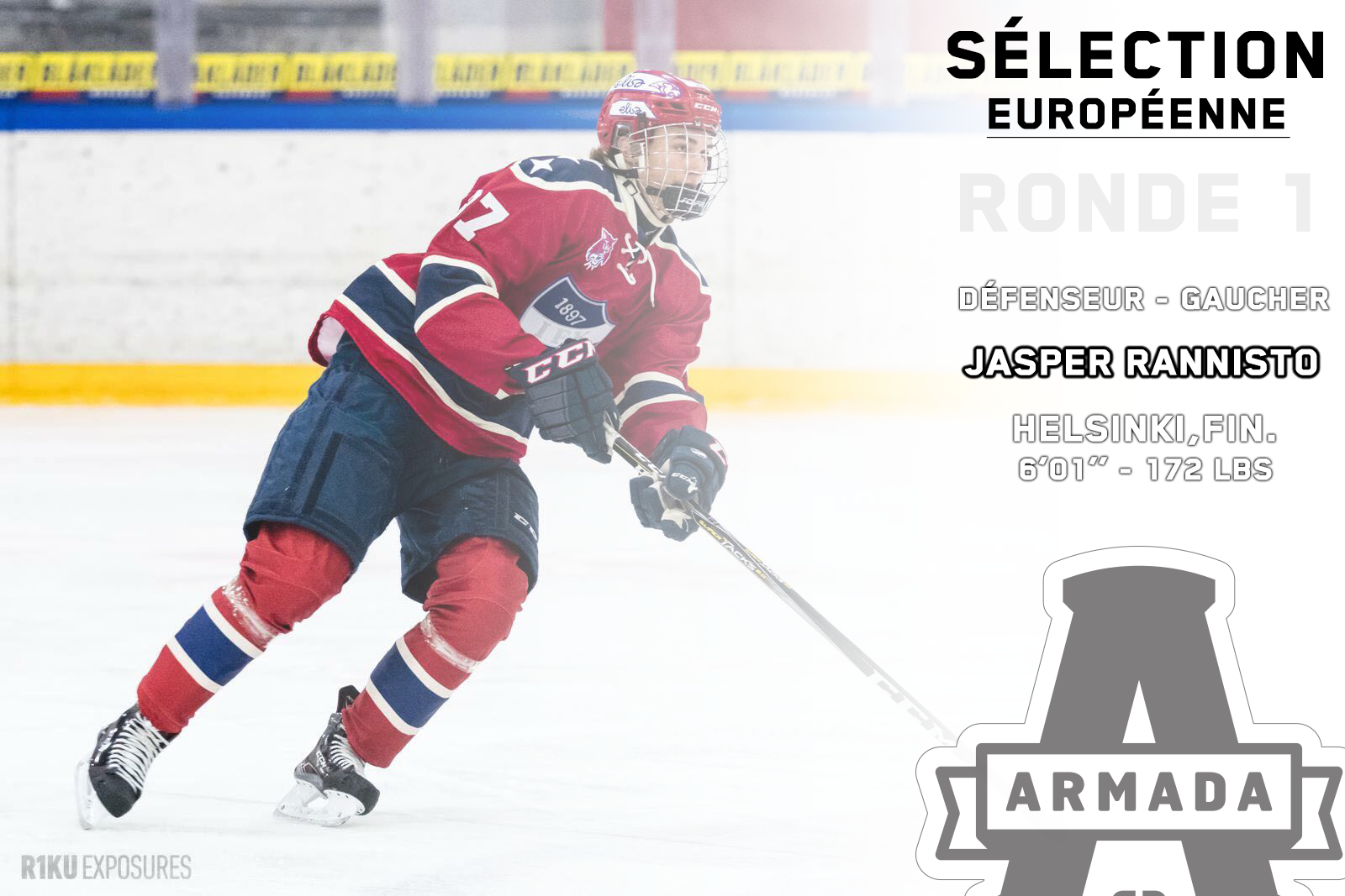 Jasper Rannisto est la sélection européenne de VOTRE ARMADA - Armada BLB