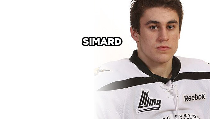 Player Profile - Timothé Simard - Cape Breton Eagles