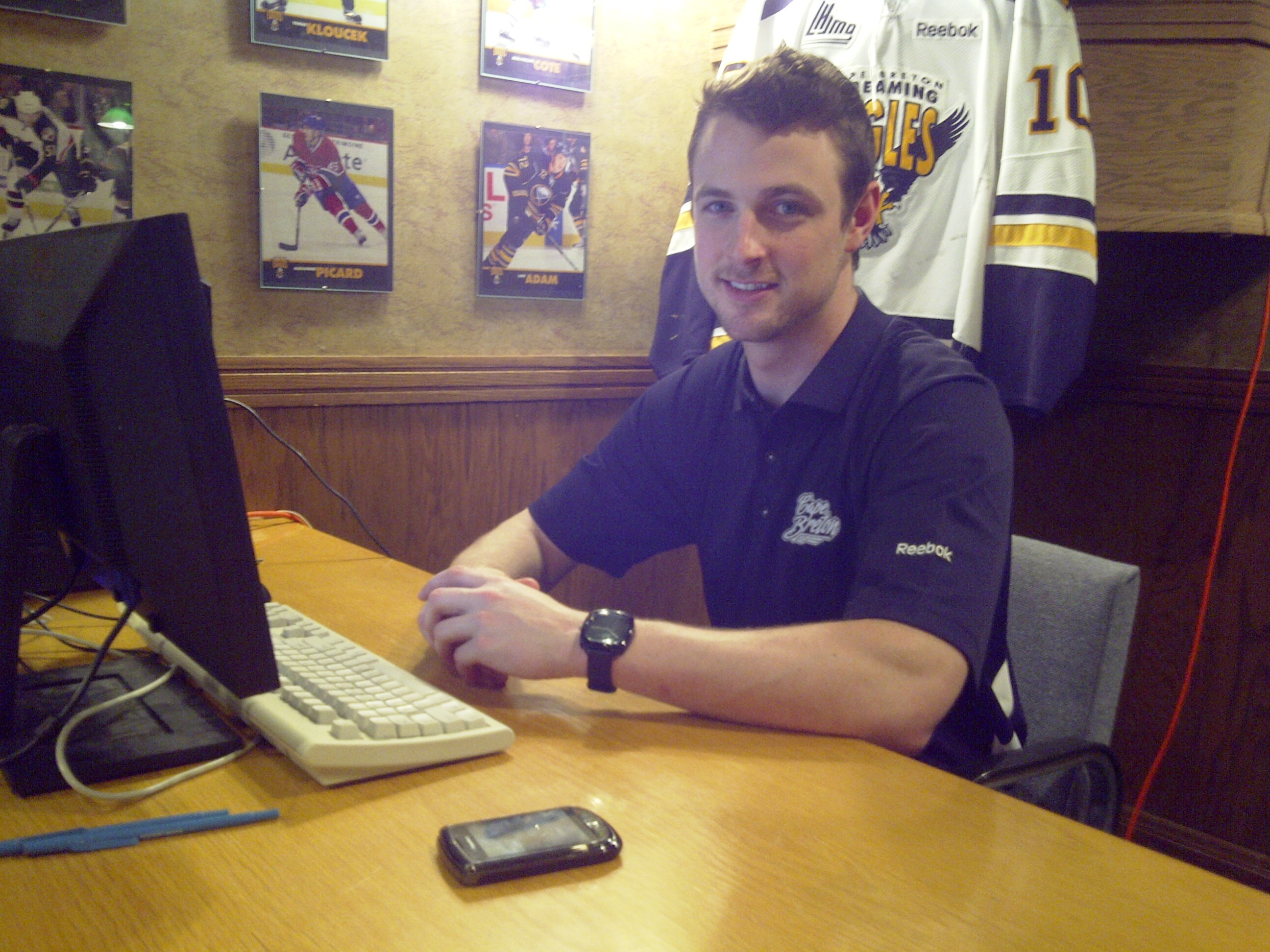 Culligan Returns to the Nest - Cape Breton Eagles