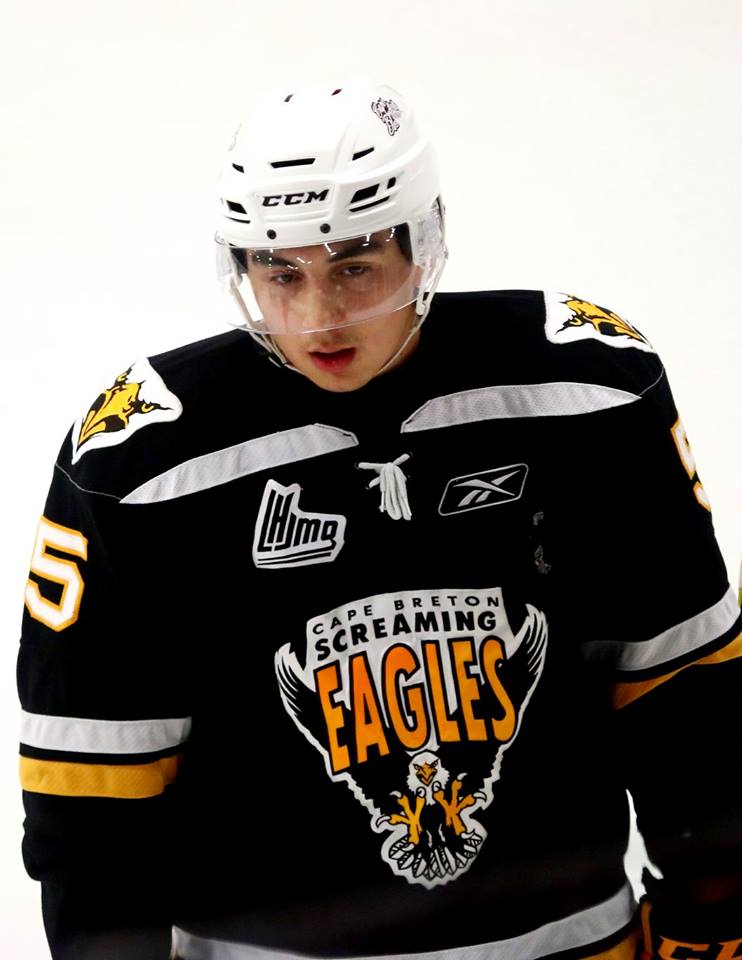 Screaming Eagles Trade Denny To Cataractes - Cape Breton Eagles
