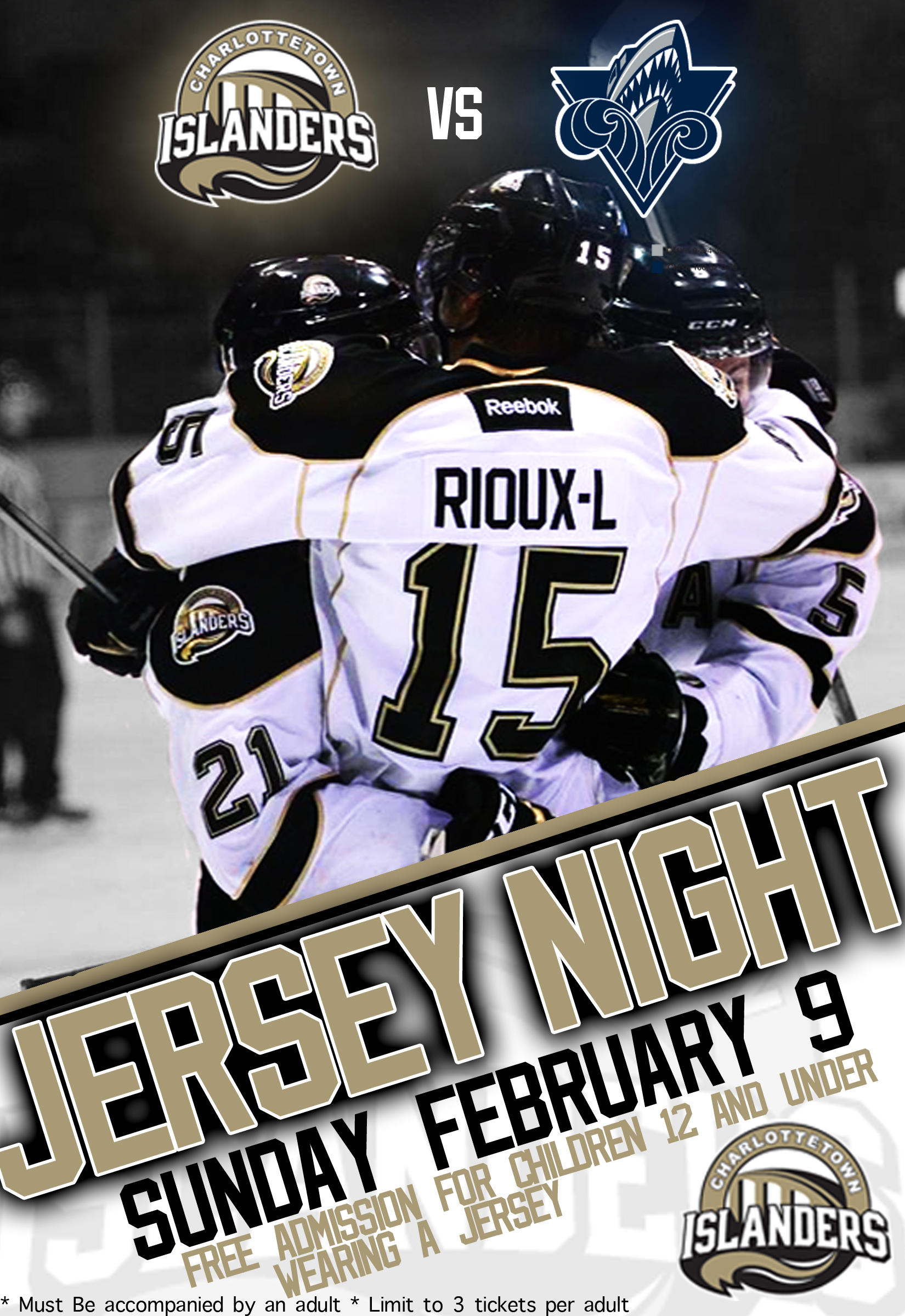 Islanders Jersey Night - Charlottetown Islanders