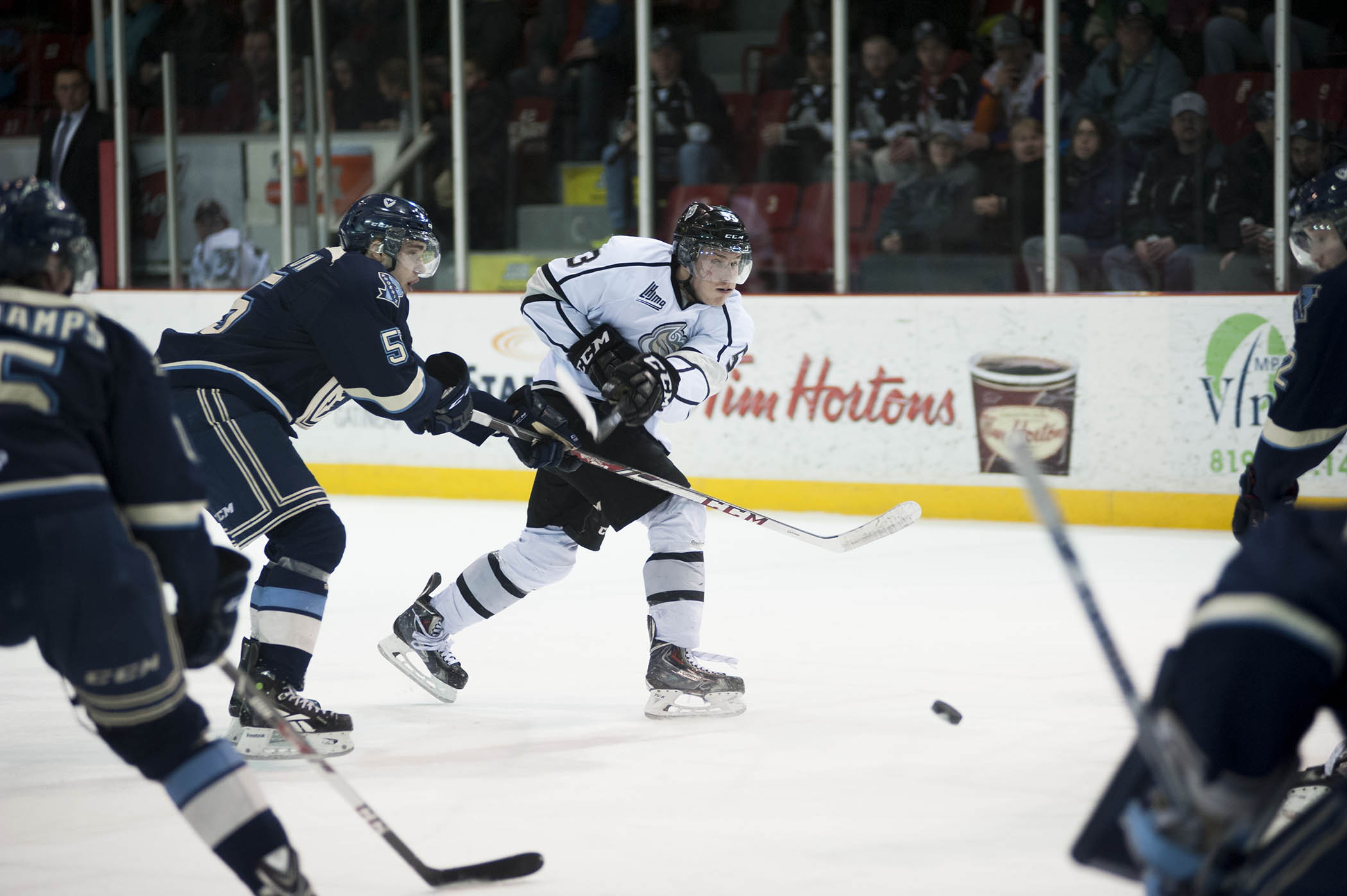 Vincent Dunn se donne en spectacle - Les Olympiques de Gatineau