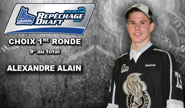 Premier choix 2013 : Alexandre Alain - Les Olympiques de Gatineau