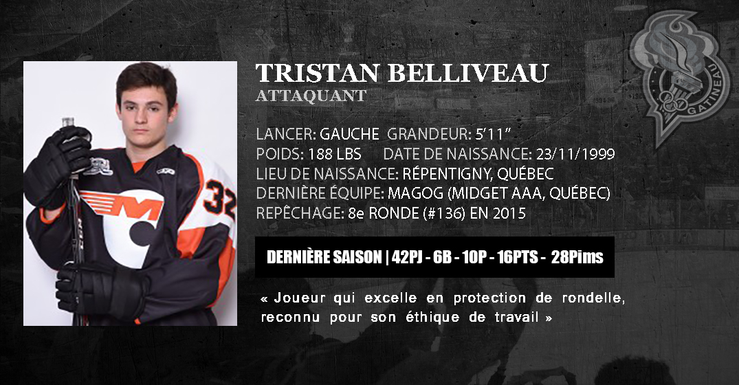 Profil des joueurs invités - Les Olympiques de Gatineau