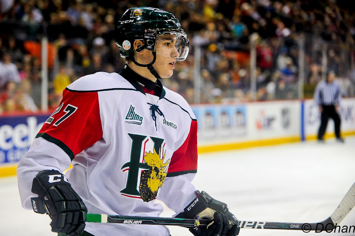 Drouin Scores Late Goal to Edge Cats - Halifax Mooseheads