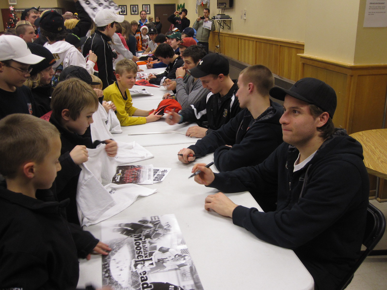 Moose practice at Sackville Arena - Halifax Mooseheads