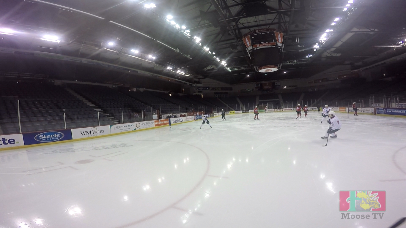 Go inside Mooseheads practice with Max Fortier - Halifax Mooseheads