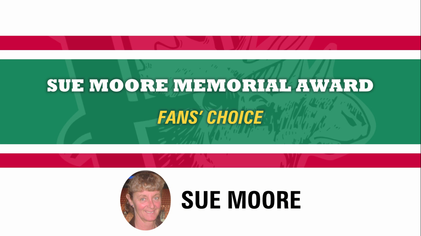 SUE MOORE MEMORIAL FANS' CHOICE AWARD - Halifax Mooseheads