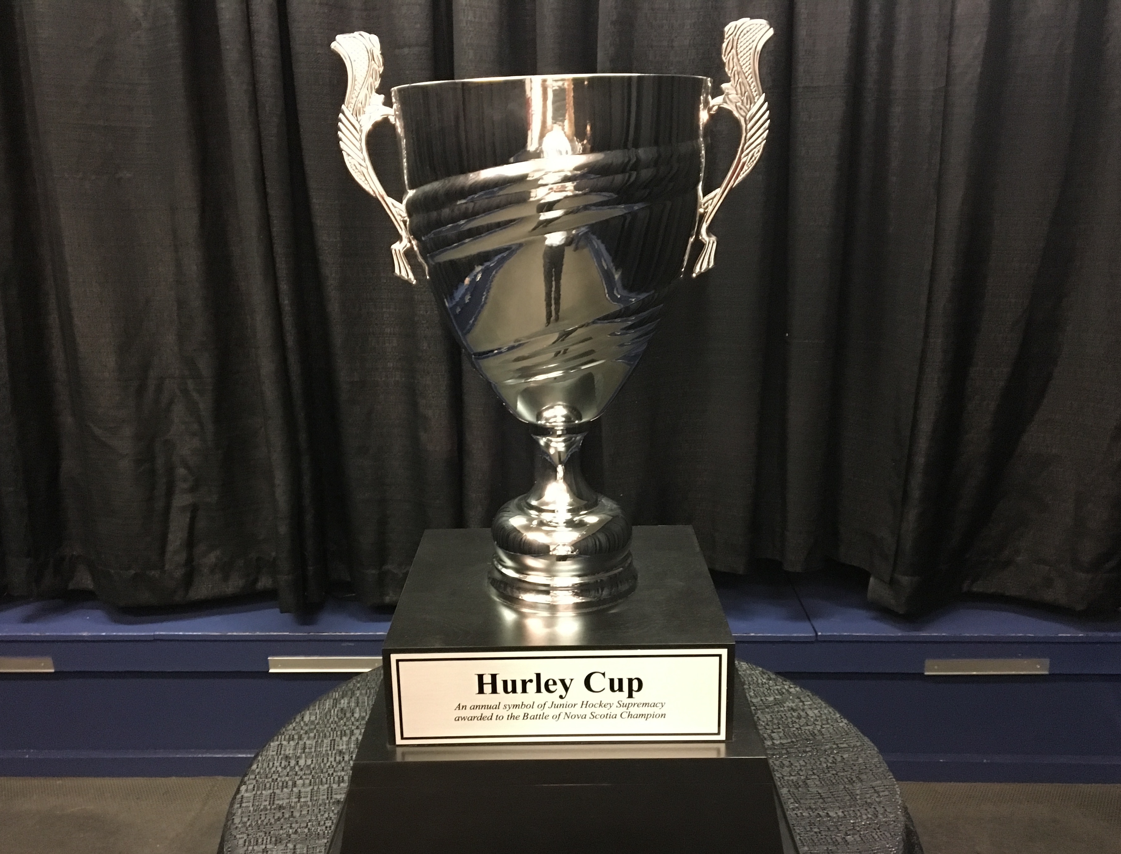 Mooseheads & Screaming Eagles introduce the Hurley Cup - Halifax Mooseheads