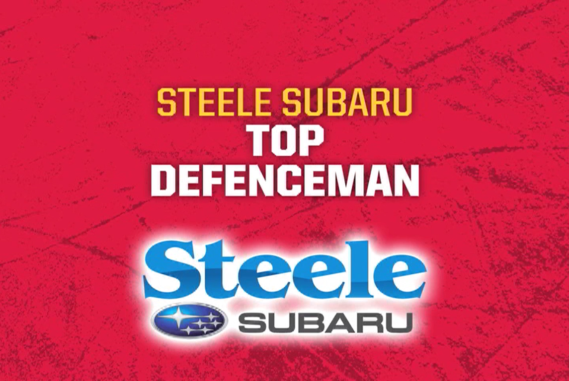 Steele Subaru Top Defenceman Award - Halifax Mooseheads