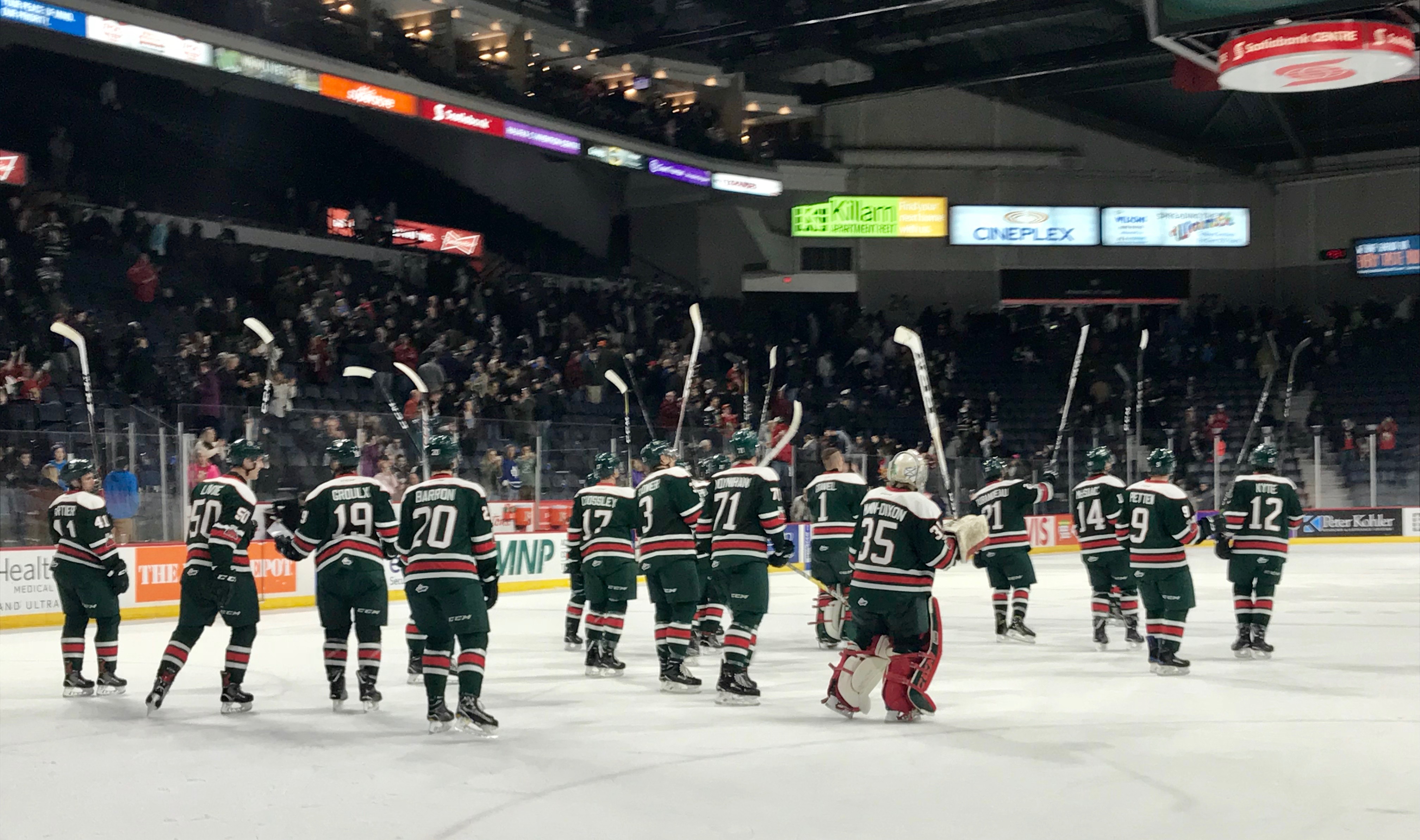 Wild victory for the Moose puts the team in 1st place - Halifax Mooseheads
