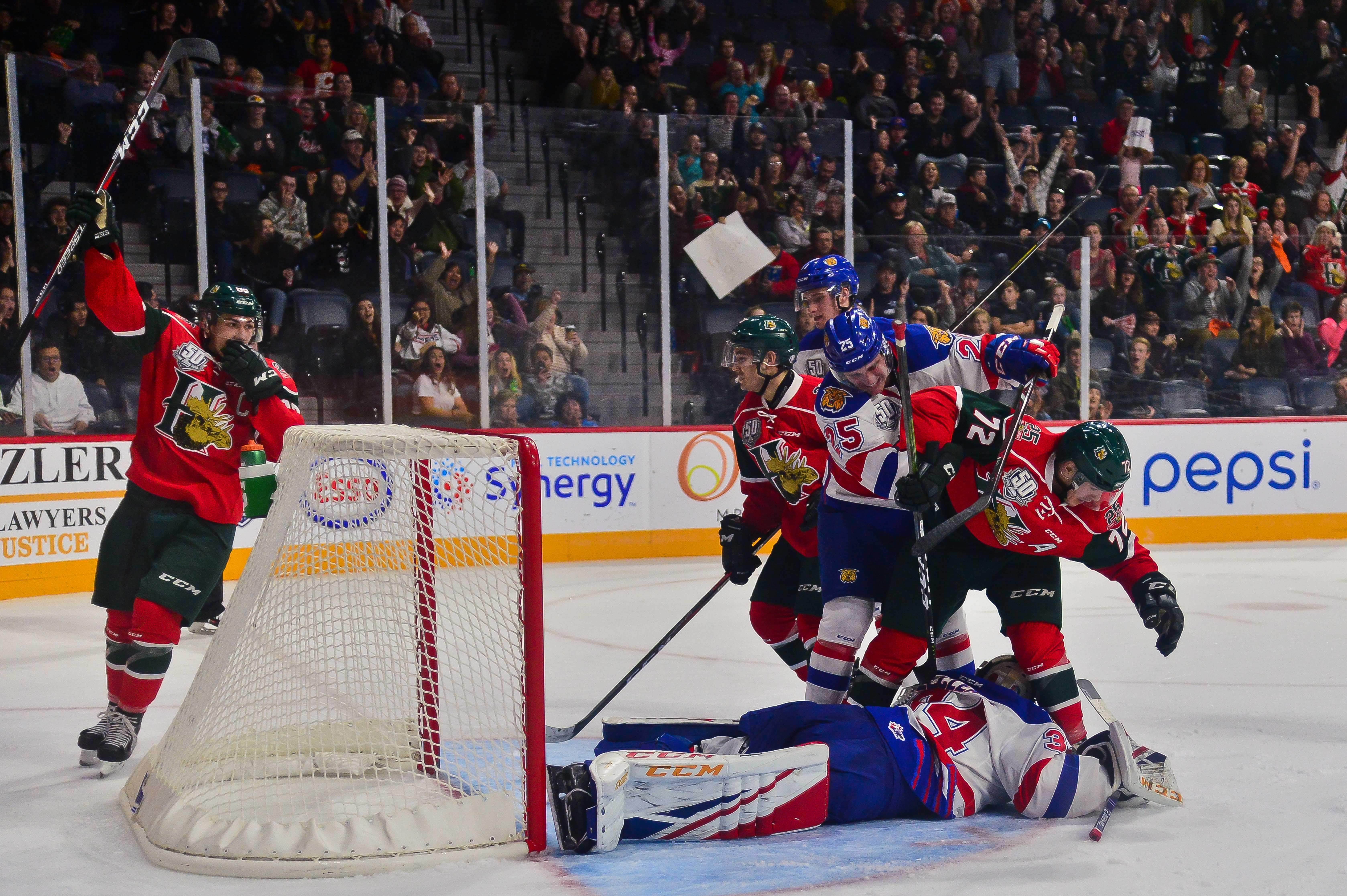 Streaking Wildcats find a way against the Mooseheads - Halifax Mooseheads