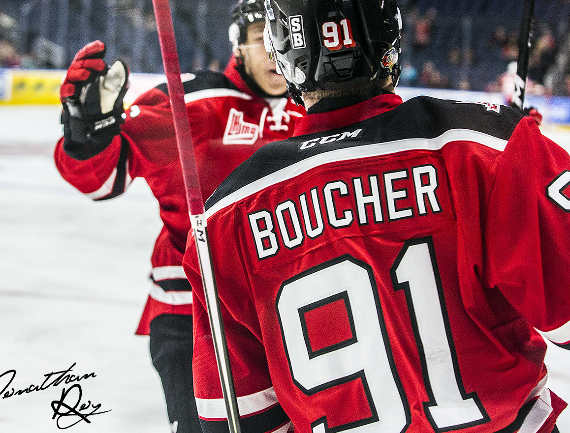 Tour du chapeau de Matthew Boucher dans une belle victoire face à ...