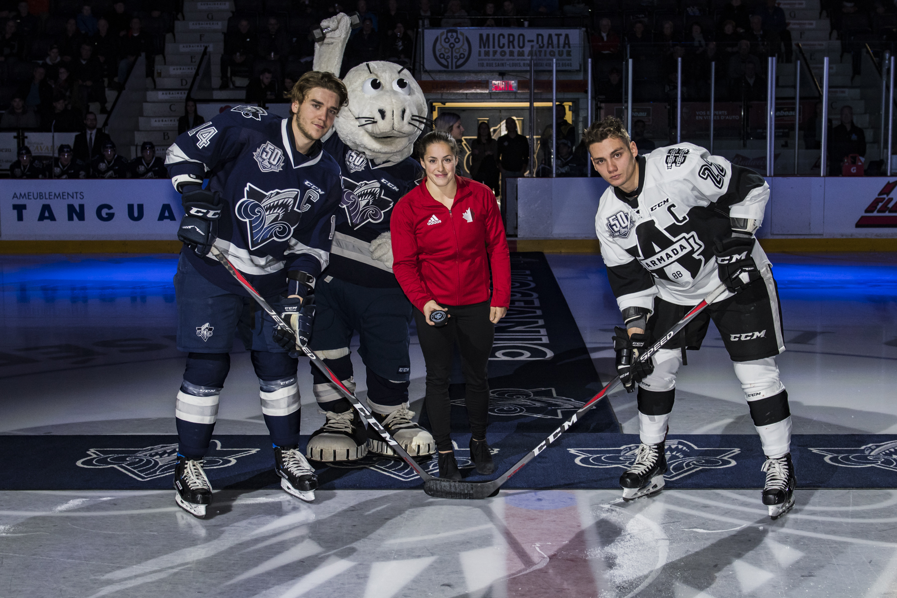 Victoire! Océanic (5) VS Armada (2) - L'Oceanic de Rimouski