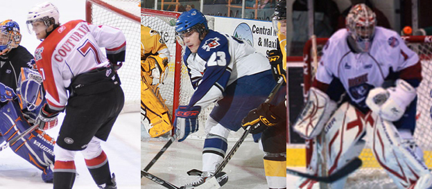 Sean Couturier, Étienne Brodeur et Evan Mosher sont les trois étoiles ...