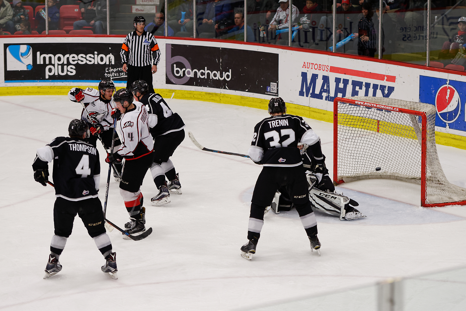 En images: 8 mars Huskies/Olympiques - Huskies de Rouyn-Noranda