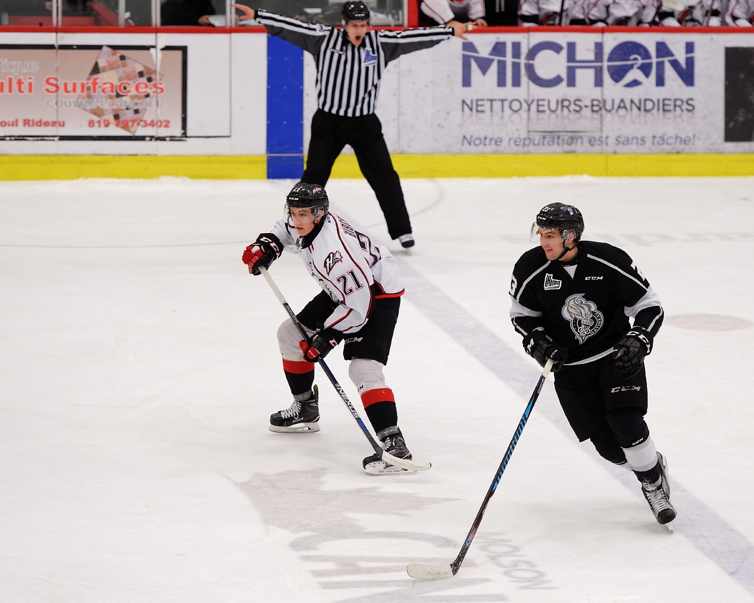 En images: 8 mars Huskies/Olympiques - Huskies de Rouyn-Noranda