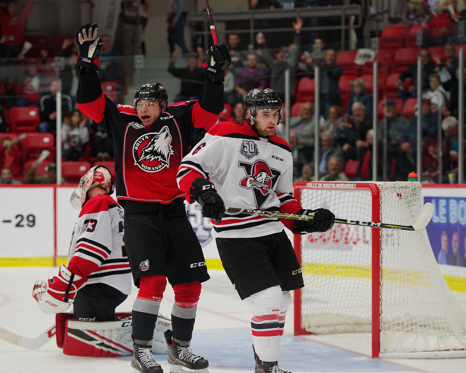 Félix Bibeau sonne la charge pour les Huskies - Huskies de Rouyn-Noranda