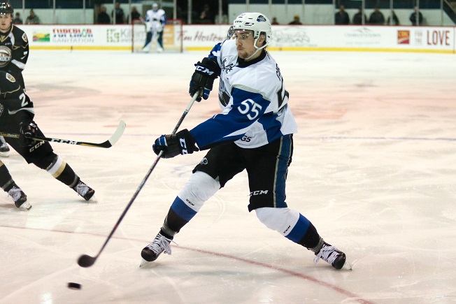 THREE GOALS IN FIRST LEAD ISLANDERS PAST SEA DOGS - Saint John Sea Dogs