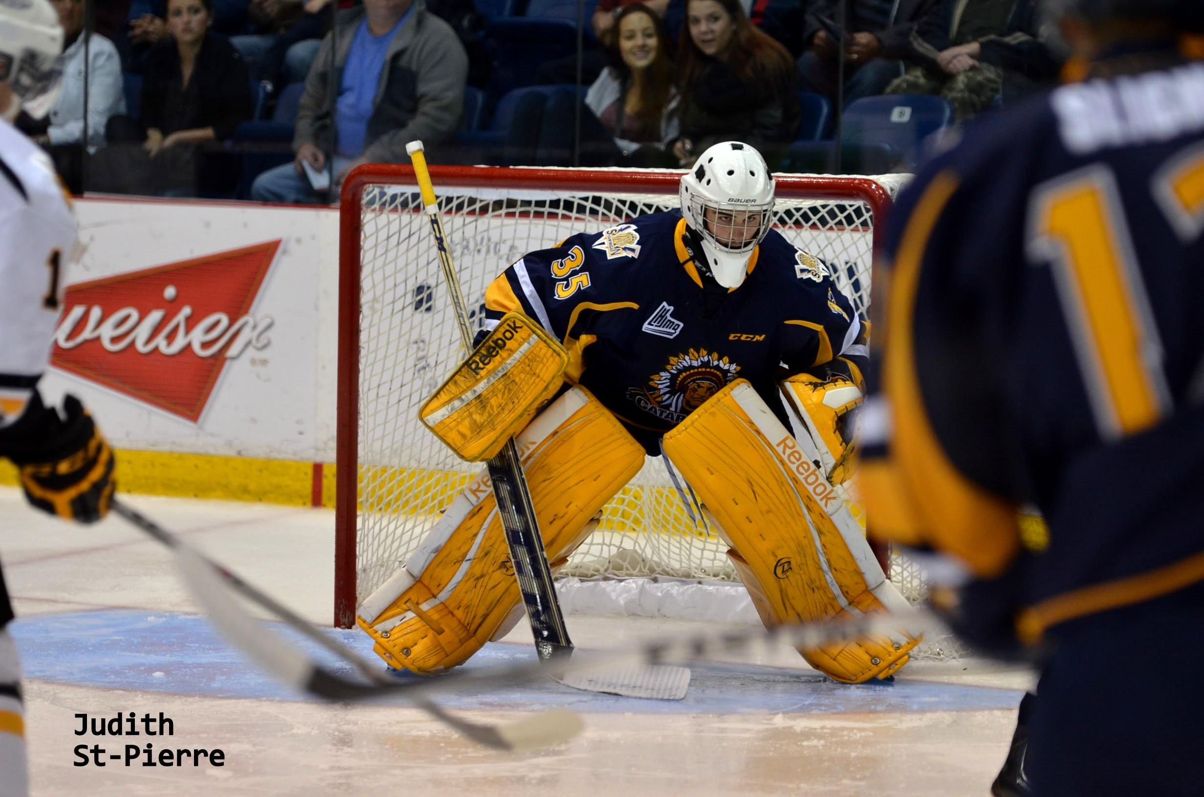 Antoine Samuel signe sa première victoire dans la LHJMQ - Cataractes de ...