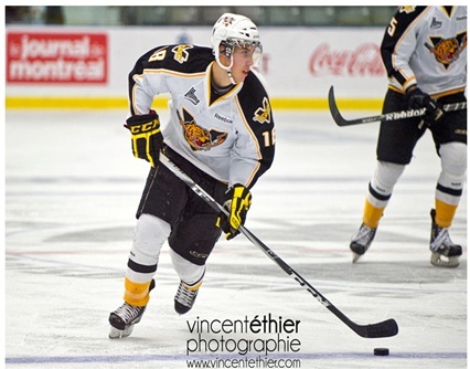 Le portrait de Carl-Antoine Delisle - Les Tigres de Victoriaville