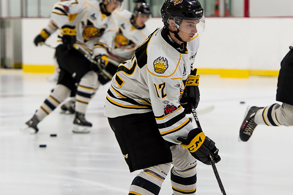 Les Tigres transigent Alec Reid - Les Tigres de Victoriaville