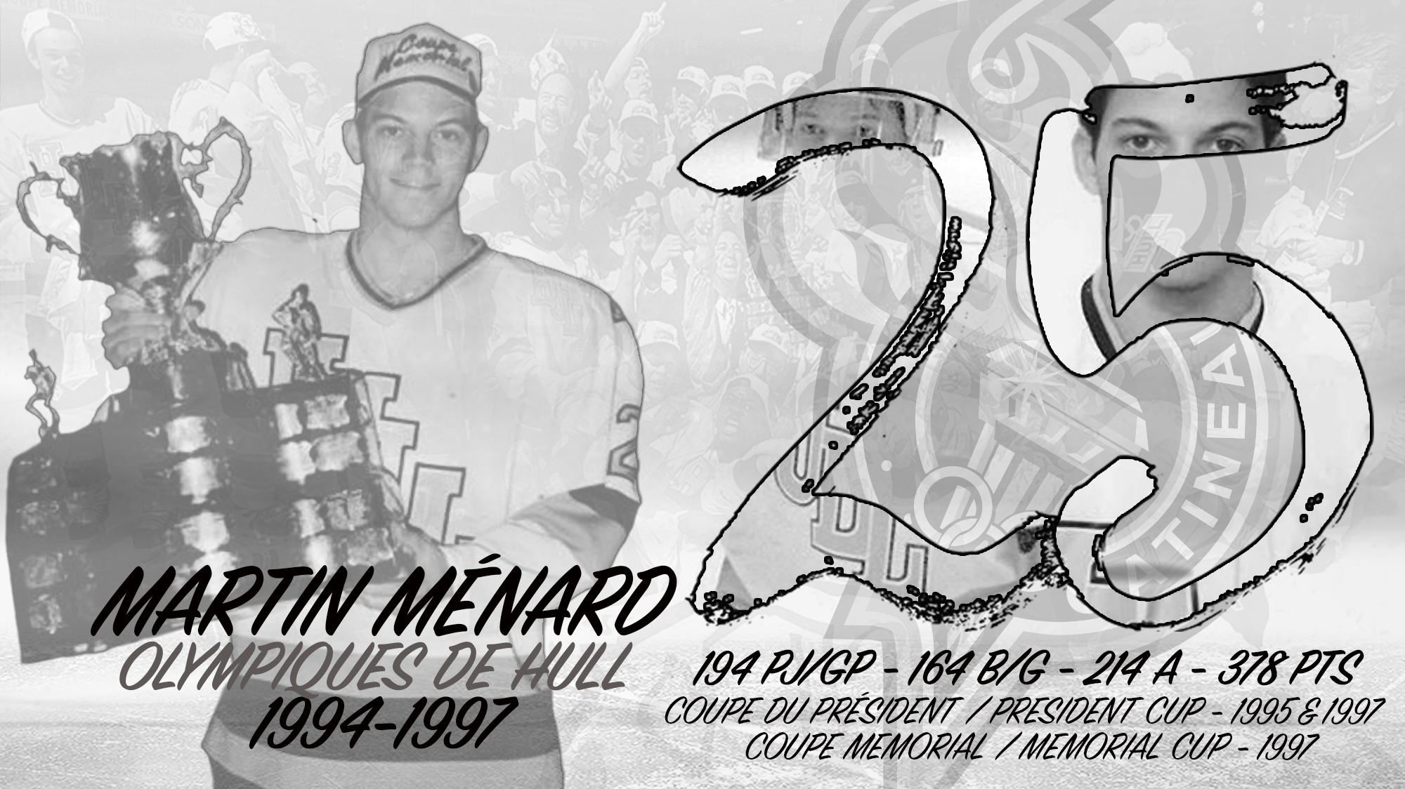 Martin Ménard : Un immortel des Olympiques - LHJMQ