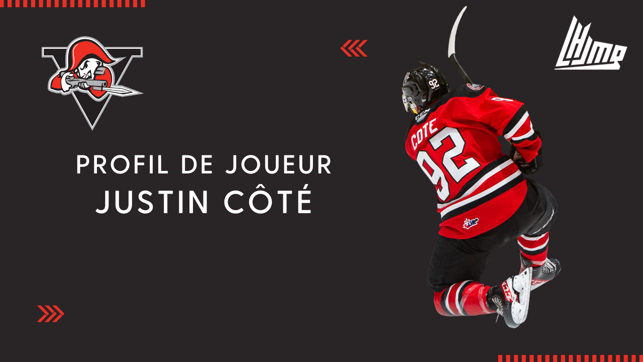 Profil d'espoir : Justin Côté - Les Voltigeurs de Drummondville