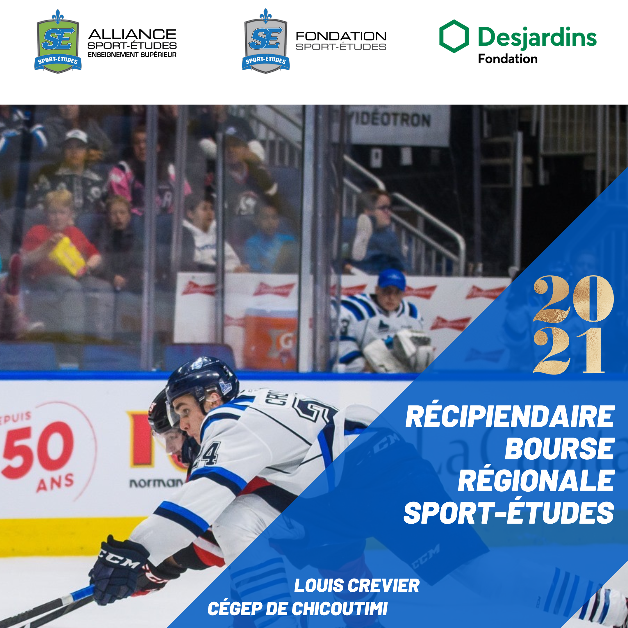 La persévérance de Louis Crevier soulignée par la Fondation Sport ...