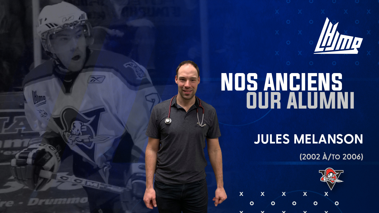 Our Alumni | Jules Melanson, from D-man to Doctor - LHJMQ