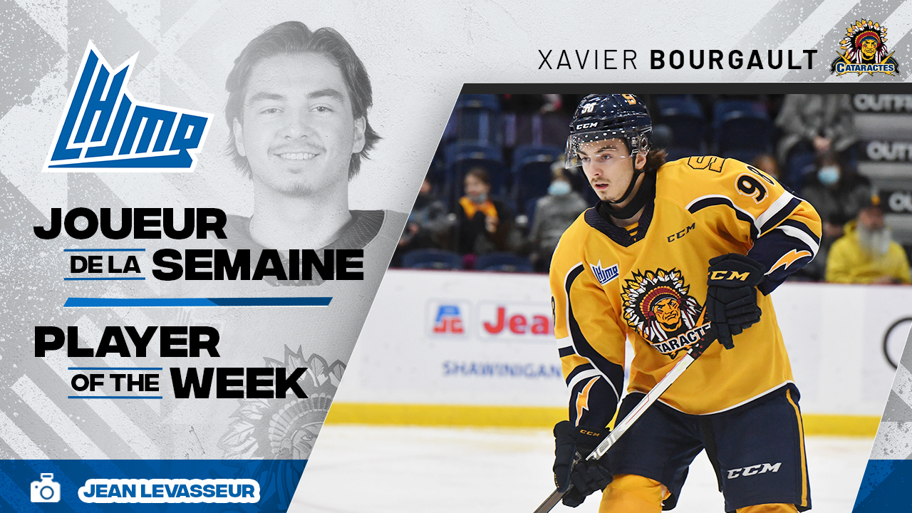 QMJHL Player of the Week | Xavier Bourgault (December 6, 2021 ...