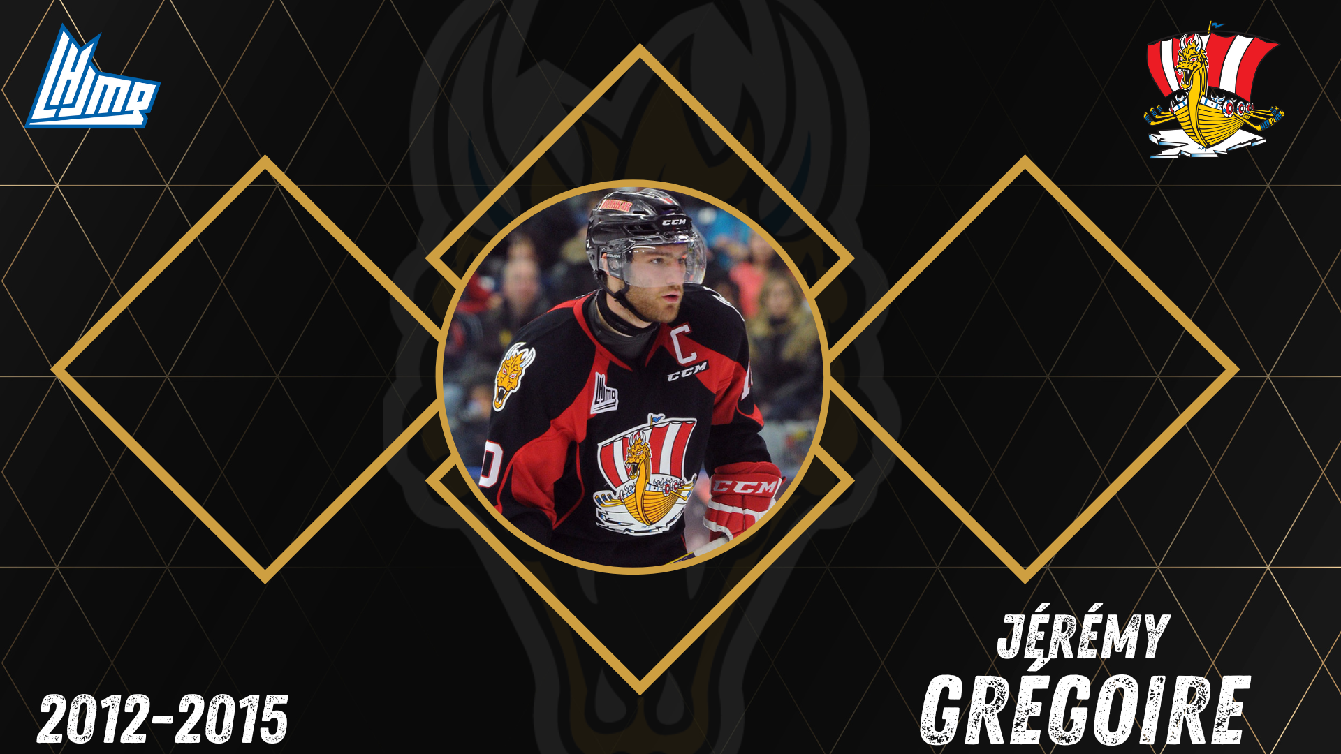 Nos anciens - Jérémy Grégoire - Le Drakkar de Baie-Comeau