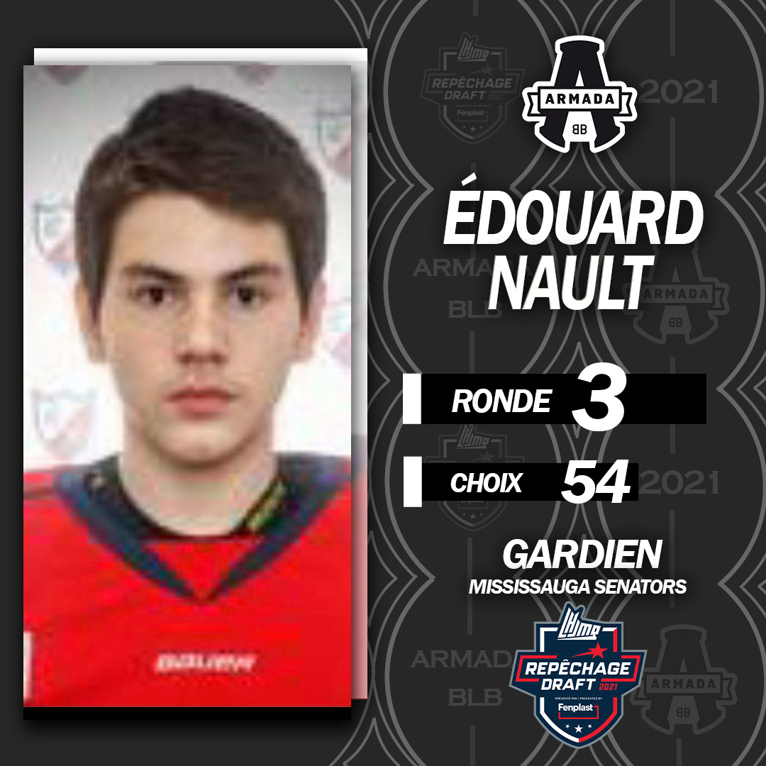 Résumé du repêchage 2021 de la LHJMQ - Armada BLB