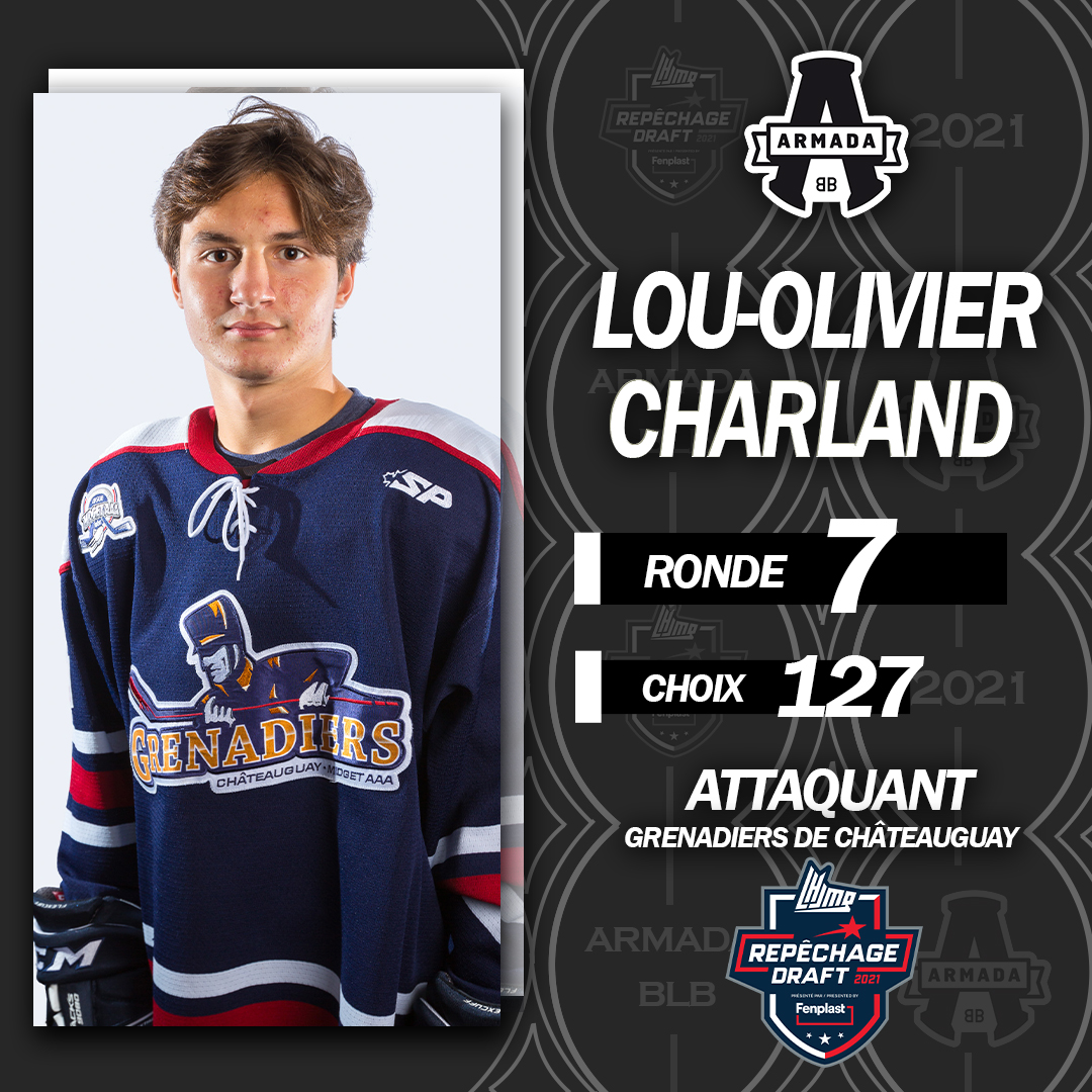 Résumé du repêchage 2021 de la LHJMQ - Armada BLB