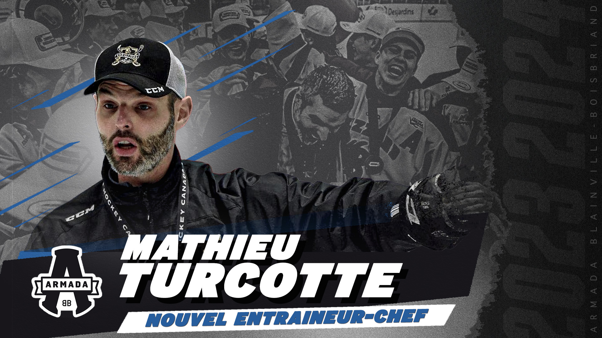 Mathieu Turcotte nommé entraineur-chef de l’Armada de Blainville ...