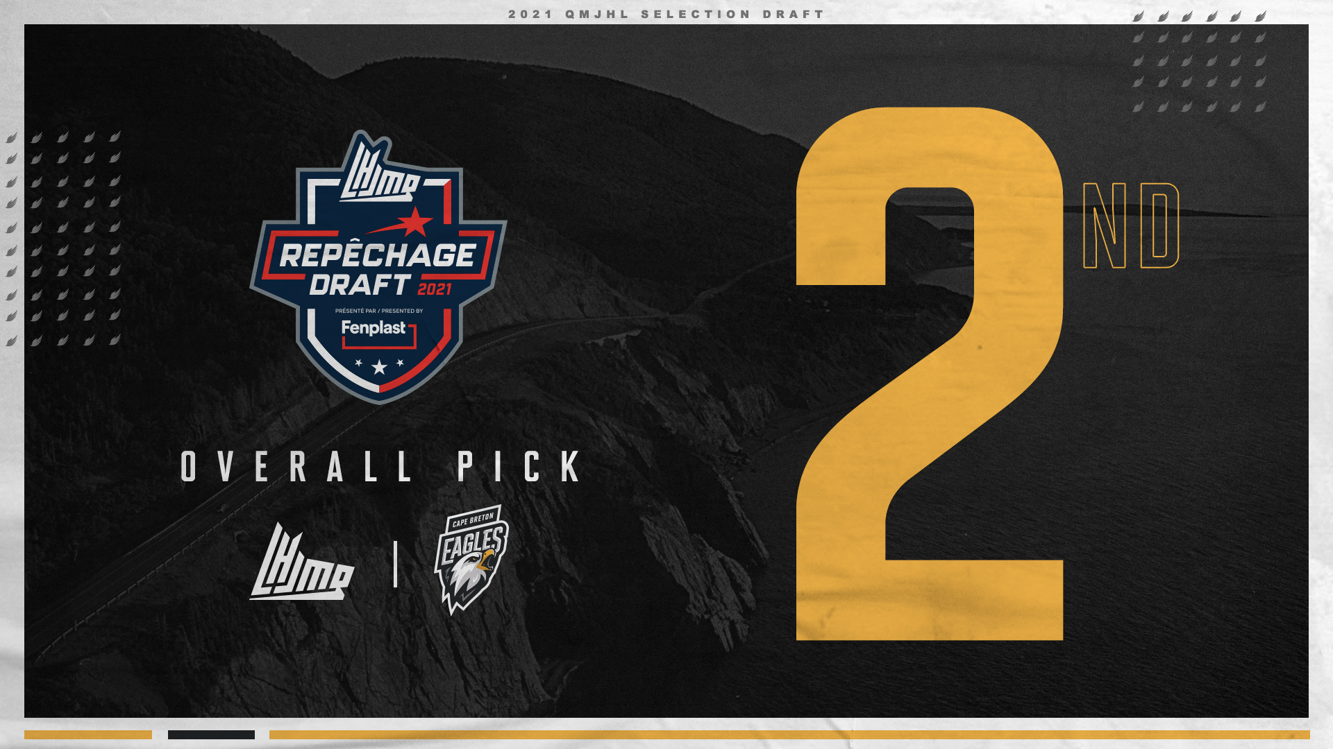 Eagles Draw Second Selection In QMJHL Draft Lottery - Cape Breton Eagles
