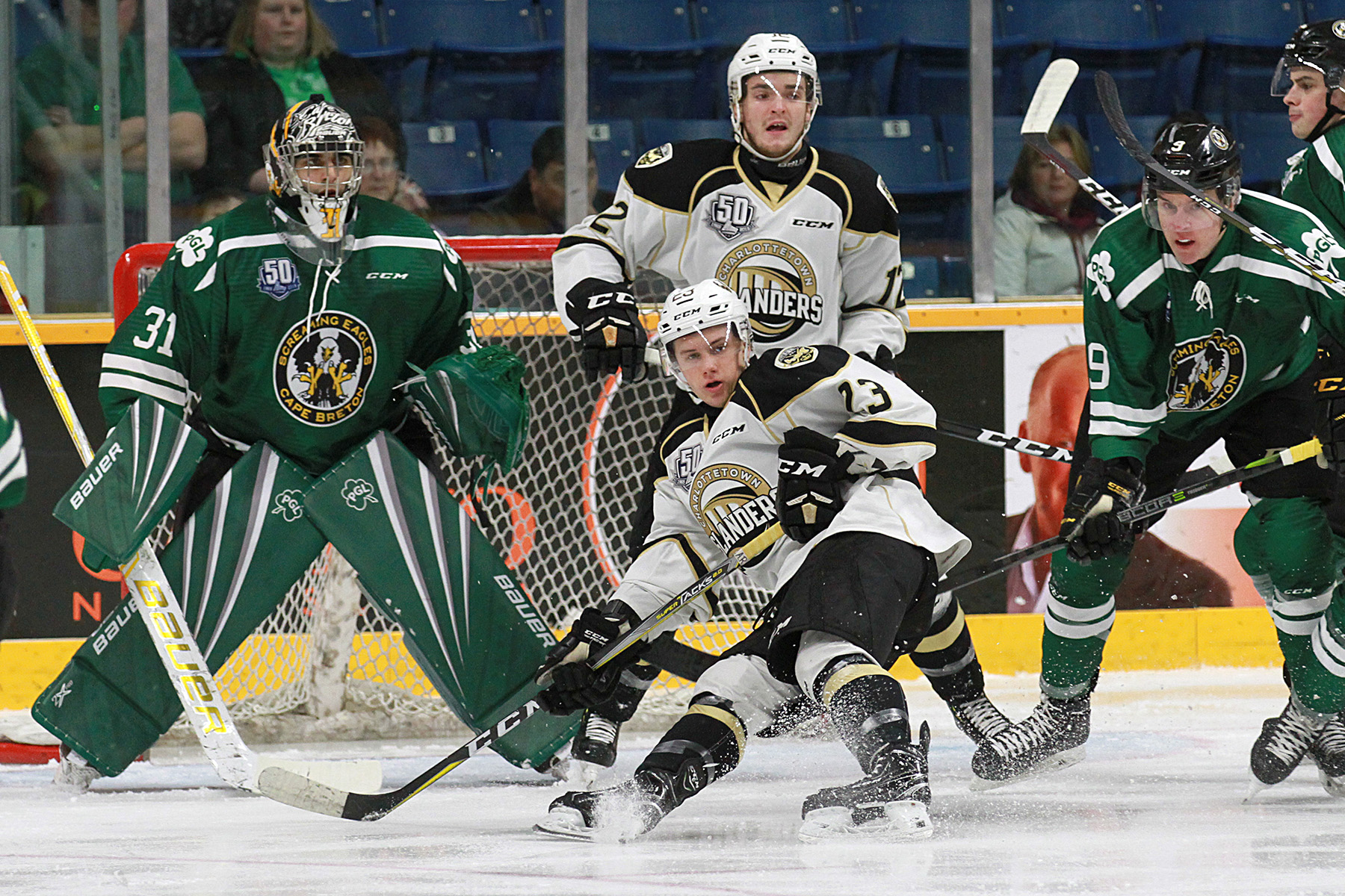 Welsh makes 28 stops, Isles win second straight game in the Cape ...