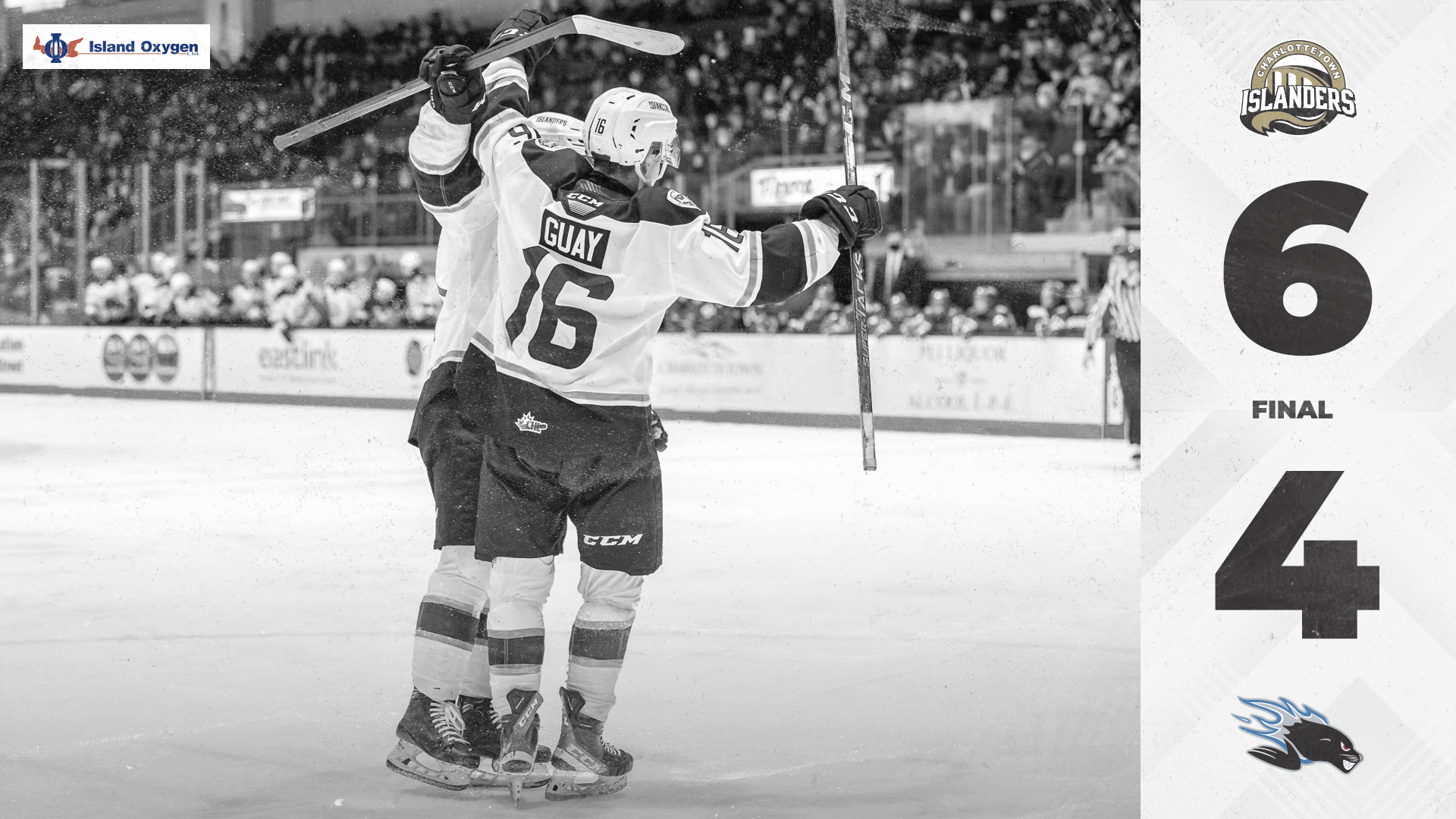 Hearts raced and fans cheered as the Islanders crush the Sea Dogs hot ...