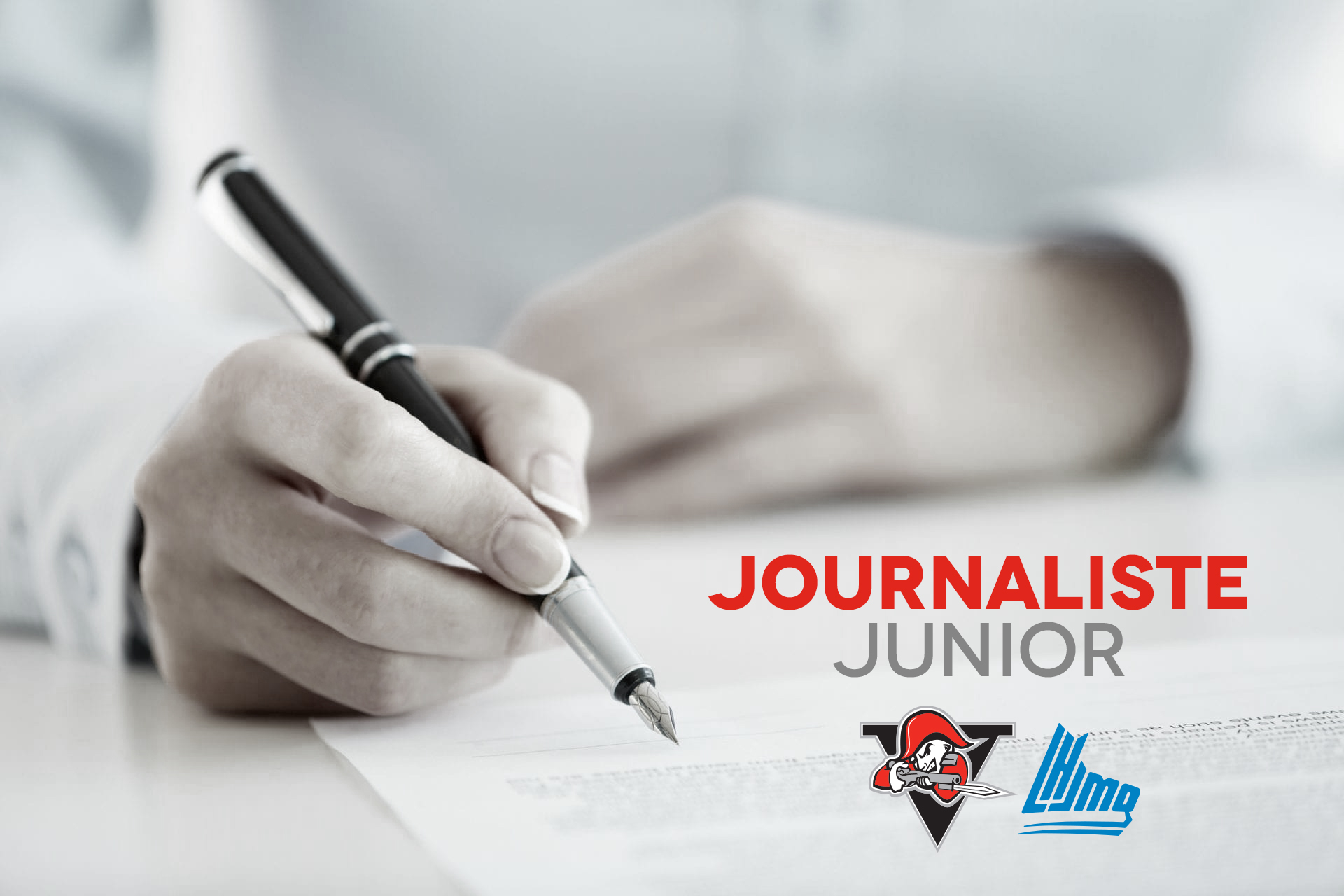 Concours journaliste junior - Les Voltigeurs de Drummondville