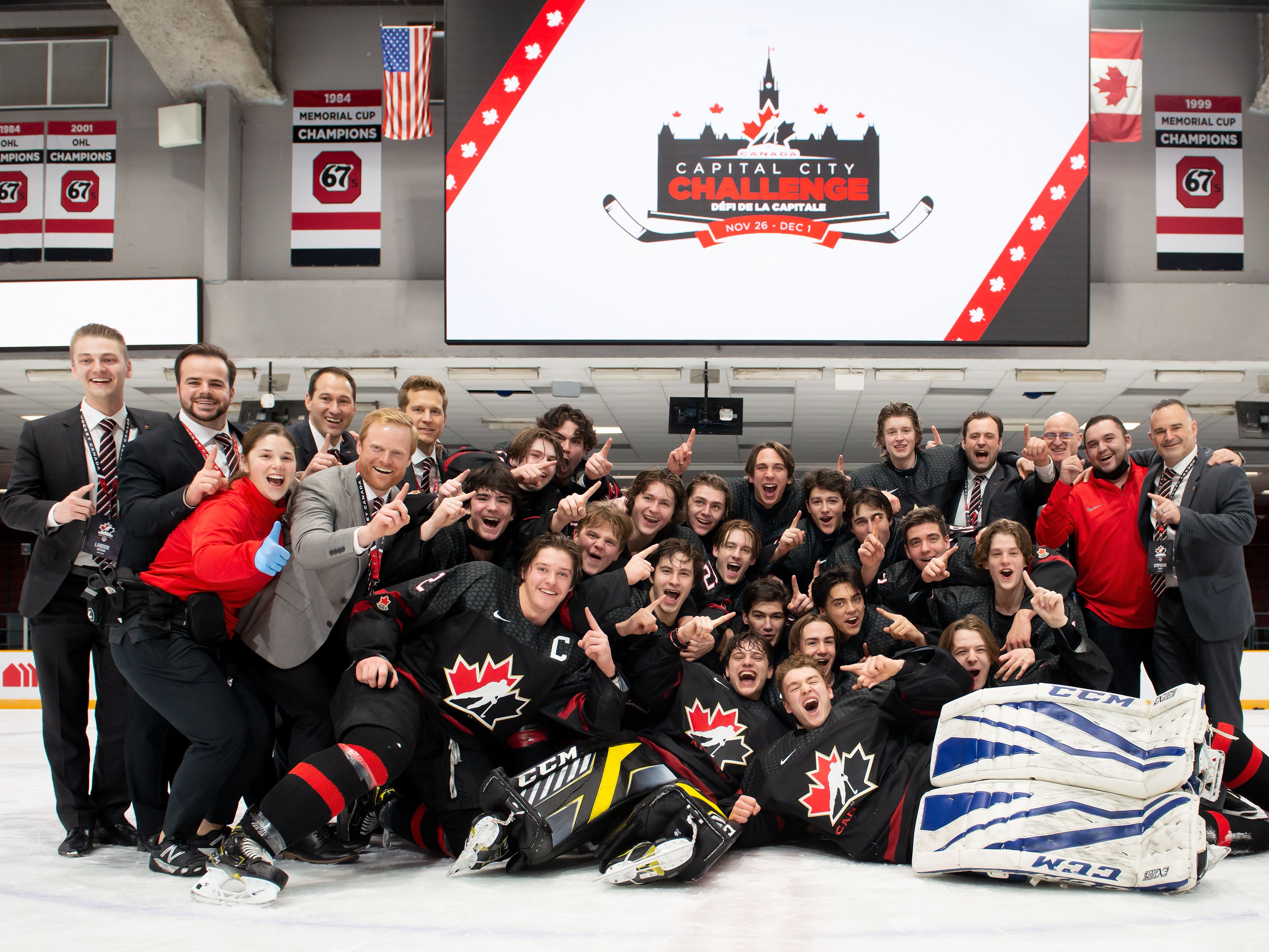 Logan Crosby, Canada Black wins Capital City Challenge - Halifax Mooseheads
