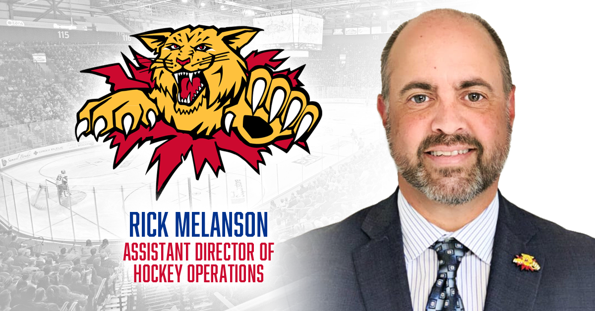 Rick Melanson joins the team as Assistant Director of Hockey Operations ...