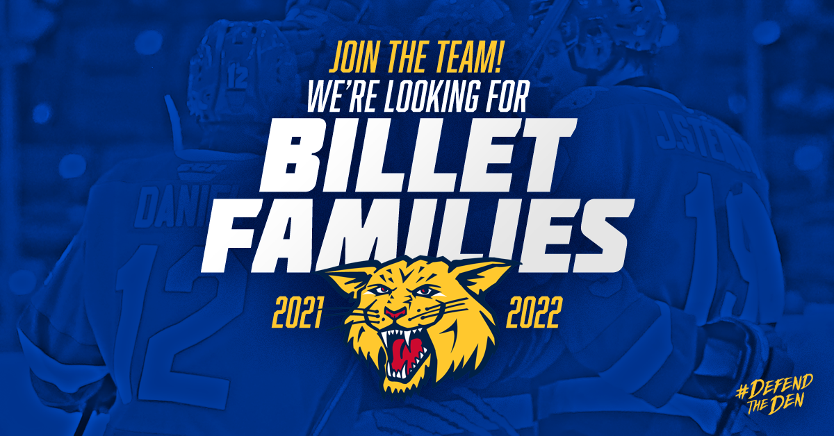 Looking for Billet Families to join the team! - Moncton Wildcats