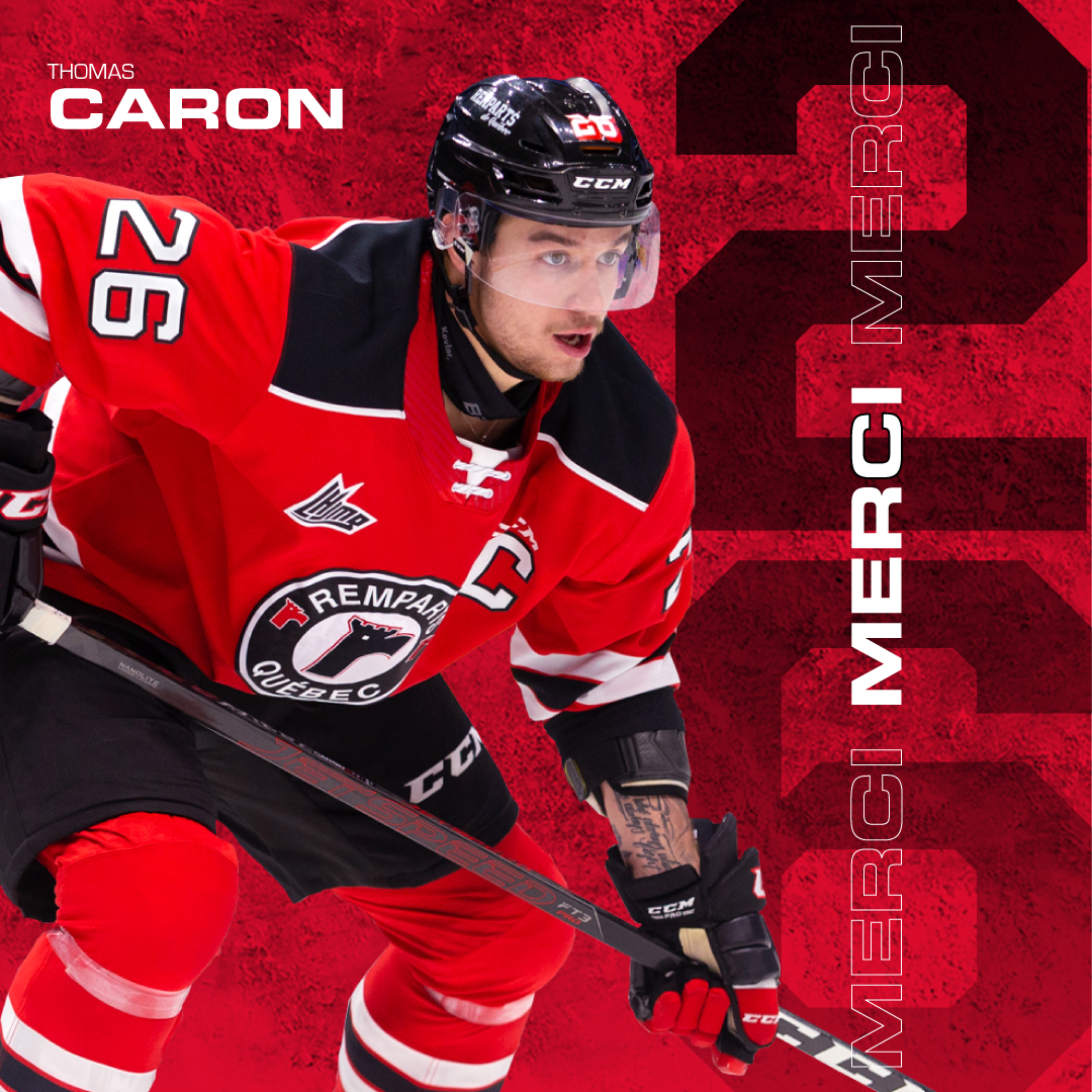 Hommage à nos 20 ans - Thomas Caron - Remparts de Quebec