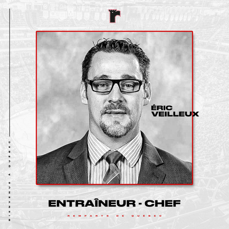 éric Veilleux Nommé Entraîneur Chef Des Remparts De Québec Lhjmq