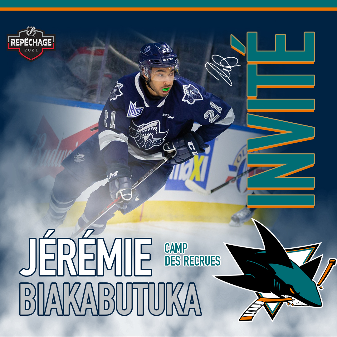 Jérémie Biakabutuka ira au camp des Sharks de San Jose! - L'Oceanic de ...