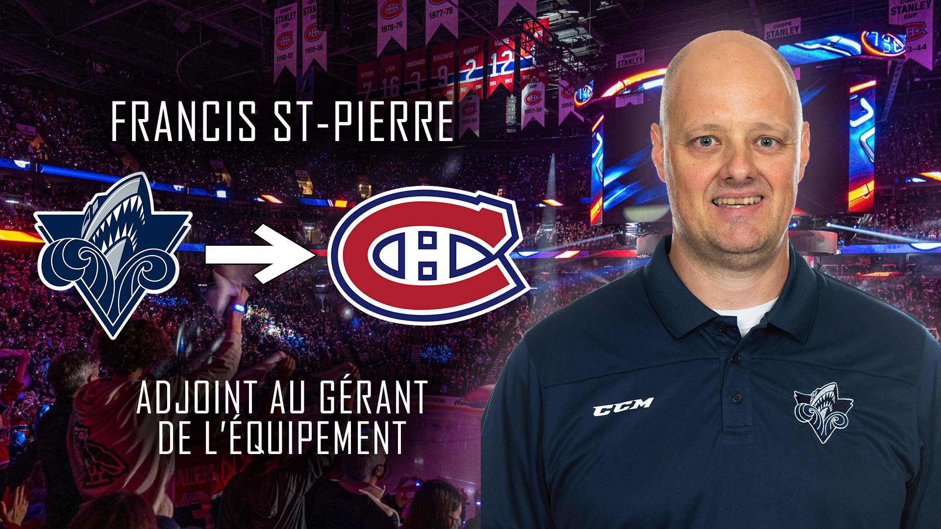 Francis St-Pierre se joint aux Canadiens de Montréal - L'Oceanic de ...