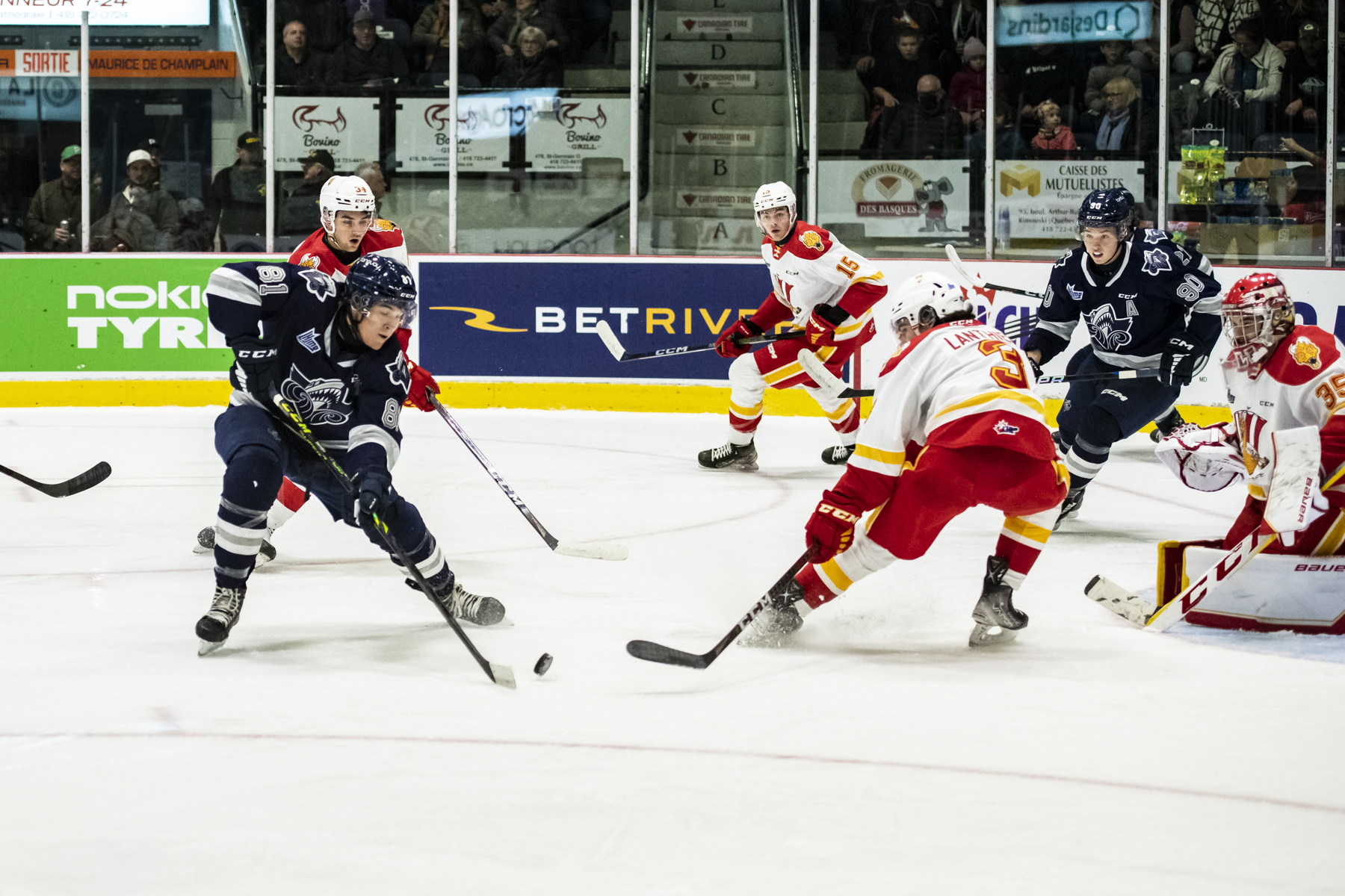 Victoire! Océanic (5) vs Drakkar (2) - L'Oceanic de Rimouski