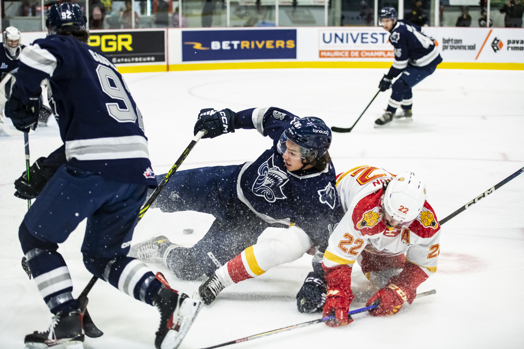Victoire! Océanic (5) vs Drakkar (2) - L'Oceanic de Rimouski